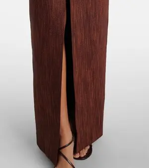 ROKSANDA Shani Wool And Cotton Bustier Gown