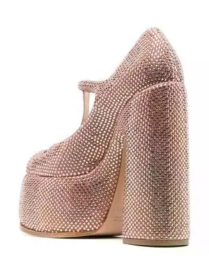 Casadei 160mm Rhinestone-embellished Pumps