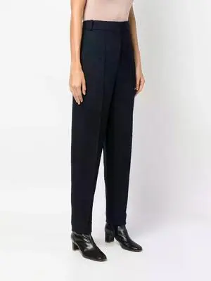 Tory Burch High-waist Tailored Wool Blend Trousers