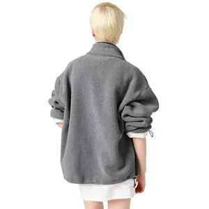 Miu Miu Fleece Zip-up Sweatshirt