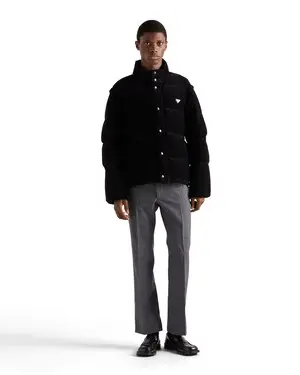 Prada Medium-weight Corduroy Down Jacket