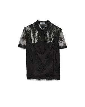 Prada Lace Top - Black