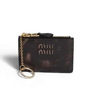 Miu Miu Nappa Leather Card Holder