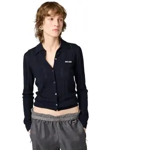 Miu Miu Buttoned Cashmere Cardigan