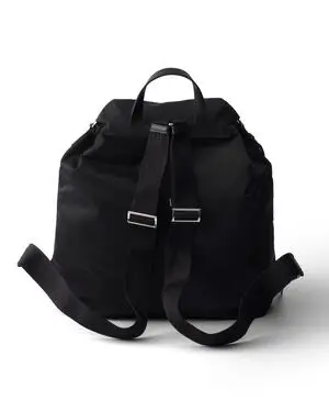 Prada Re-nylon Backpack - Black