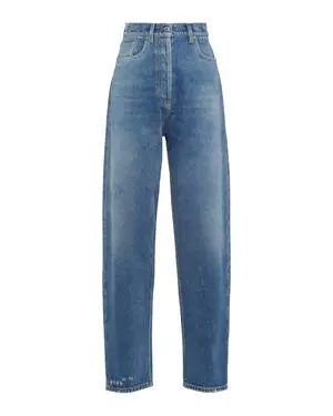 Prada High-waisted Denim Jeans - Mid Blue