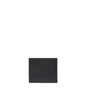 Prada Saffiano Leather Wallet With Coin Purse - Black