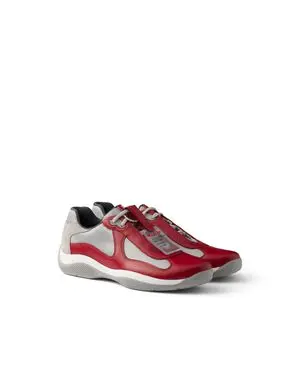 Prada America's Cup Original Sneakers - Red