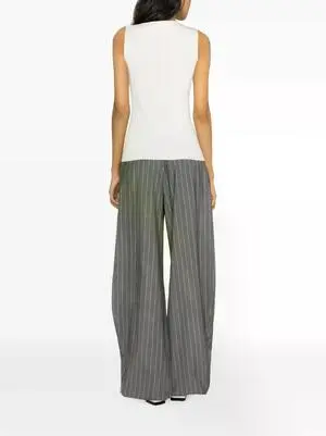 JOSEPH Knitted Stretch-silk Sleeveless Top