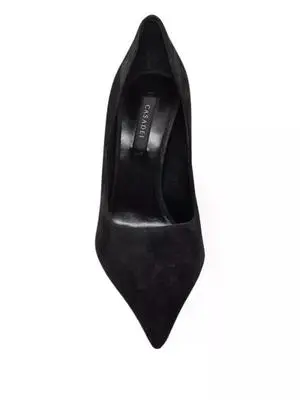 Casadei Pointed Stiletto Pumps - Black