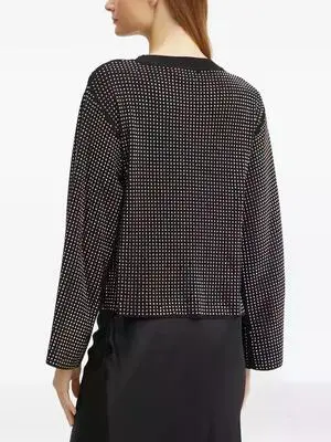 Karl Lagerfeld Embellished Long-sleeve Sweater