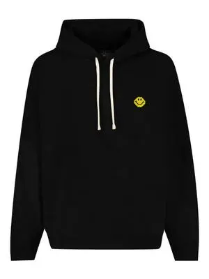 Joshua Sanders X Smiley® Pixel Logo-detail Hoodie - Black