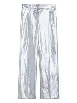 THE GARMENT Andy Wide-leg Trousers - Silver