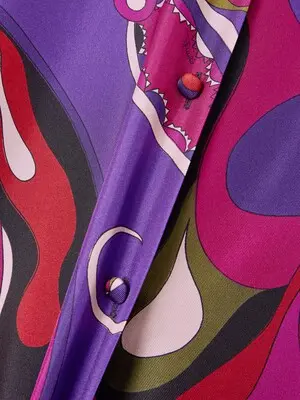 Emilio Pucci Printed Silk Shirt