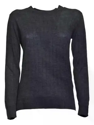 Tagliatore Long-sleeve Crew Neck Sweater - Grey
