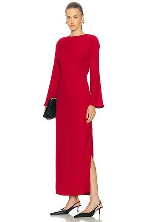 MARLIES GRACE Scarlett Maxi Dress - Red