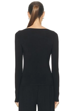 KYE Long Sleeve V-neck Top