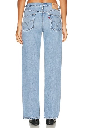 ALIGRACE Vintage Relaxed Split Jeans