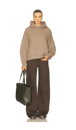 GRLFRND Essential Cotton Hooded Sweatshirt