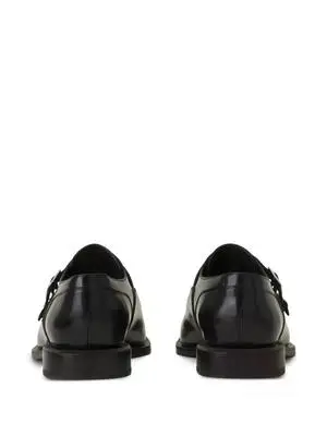 LANVIN Double-buckle Pointed Monk Shoes