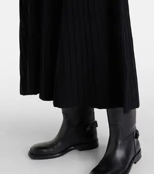 Simkhai Philippa Ribbed Shirt Dress