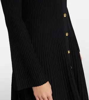 Simkhai Philippa Ribbed Shirt Dress