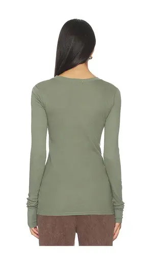 Lamade Long Sleeve Thermal Tee - Olive