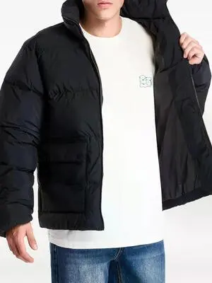 Adidas Puffer Jacket With Zip Fastening And Logo Detail