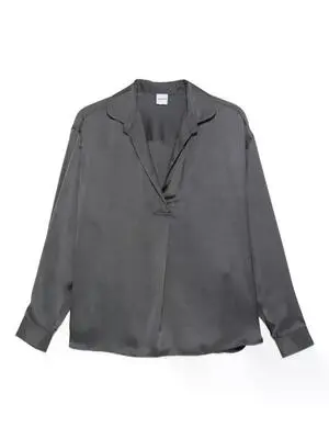 Aspesi Satin Long Sleeve Blouse