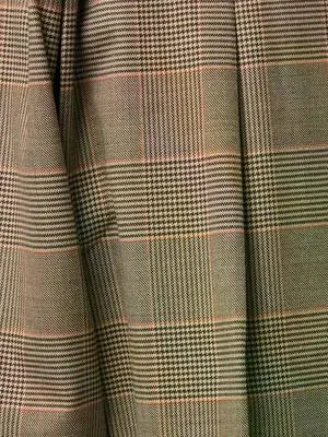 BOTTER Checked Wool Trousers - Brown