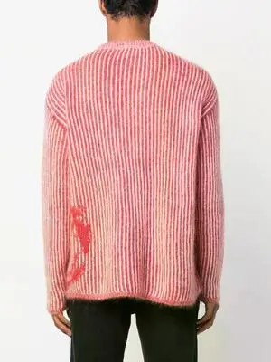 DIESEL® Abstract Knit Ribbed Jumper