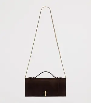 MALONE SOULIERS Suede May Clutch Bag