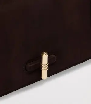 MALONE SOULIERS Suede May Clutch Bag