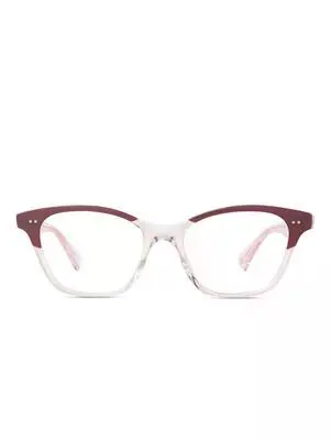 Garrett Leight Lily Square-frame Eyeglasses - Neutrals
