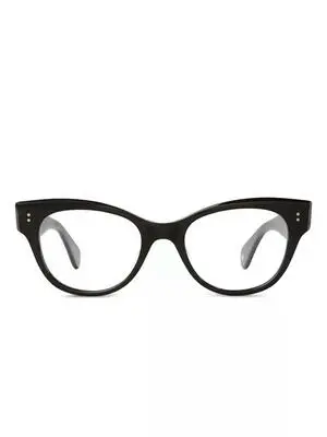 Garrett Leight Garrett Leight Octavia Cat-Eye Eyeglasses Black