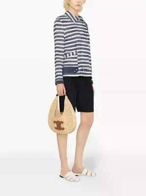 FAY Lobster-claw Bouclé Tweed Jacket