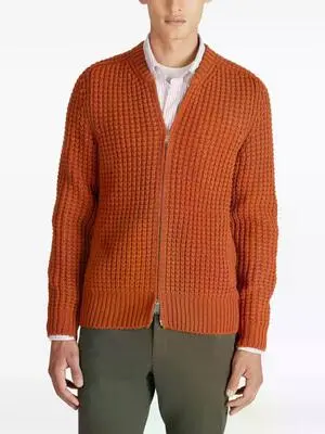 ZANONE Zip-up Knitted Cardigan