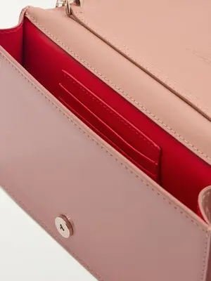 CHRISTIAN LOUBOUTIN Bettina Patent-leather Clutch - Pink
