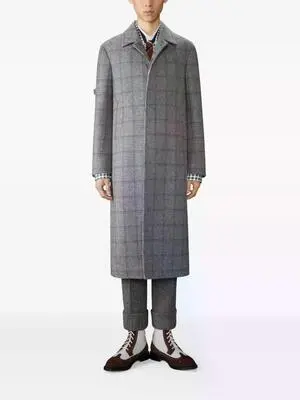 Thom Browne Checked Armband Coat