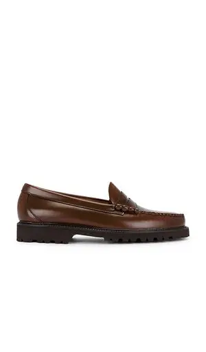 G.H.BASS Larson Lug Weejun Loafer In . Also - Brown