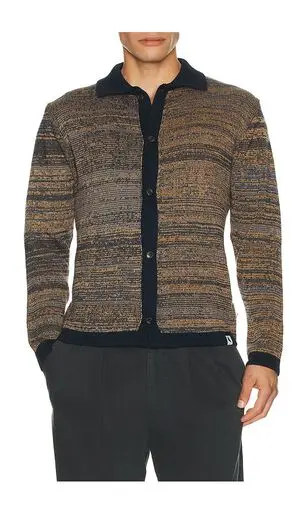 PEREGRINE Textured Knit Shirt With Collar