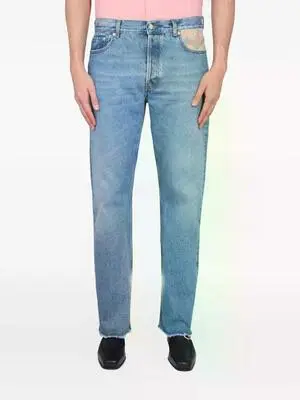 Séfr Floral Panel Jeans
