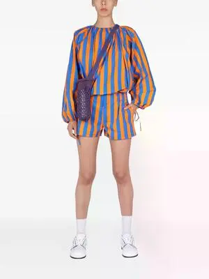 Sunnei Striped Relaxed-fit Shorts