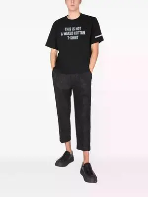Barbour Pocket-detail Graphic-print T-shirt
