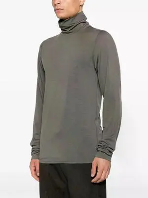 RIER Long Sleeve Wool Turtleneck