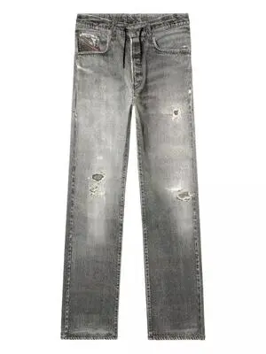 DIESEL® D-reel Jeans With Drawstring Waist - Grey