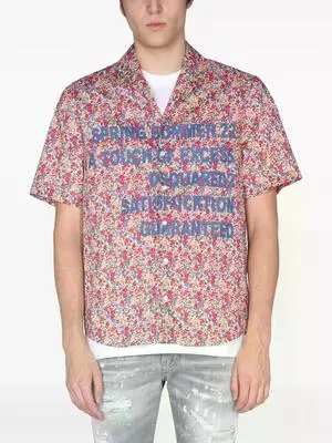 Dsquared2 Floral-print Shirt