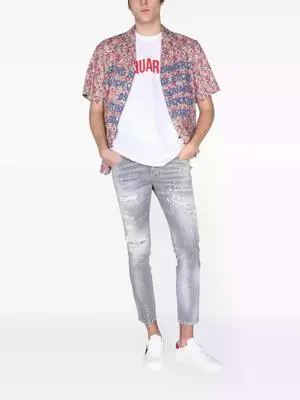 Dsquared2 Floral-print Shirt