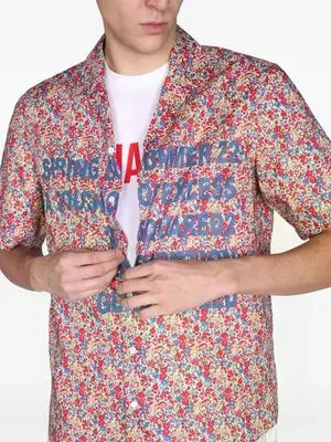 Dsquared2 Floral-print Shirt