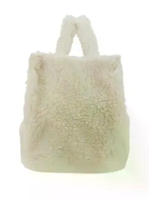 Sunnei Shearling Texture Tote Bag